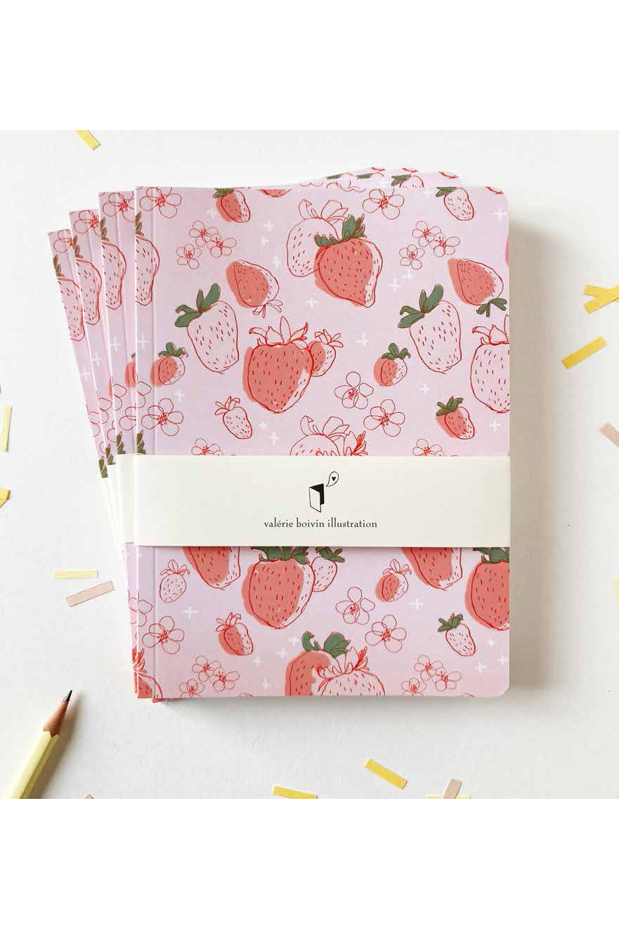 Strawberry Notebook – Workshop & Flock Boutique - Ottawa